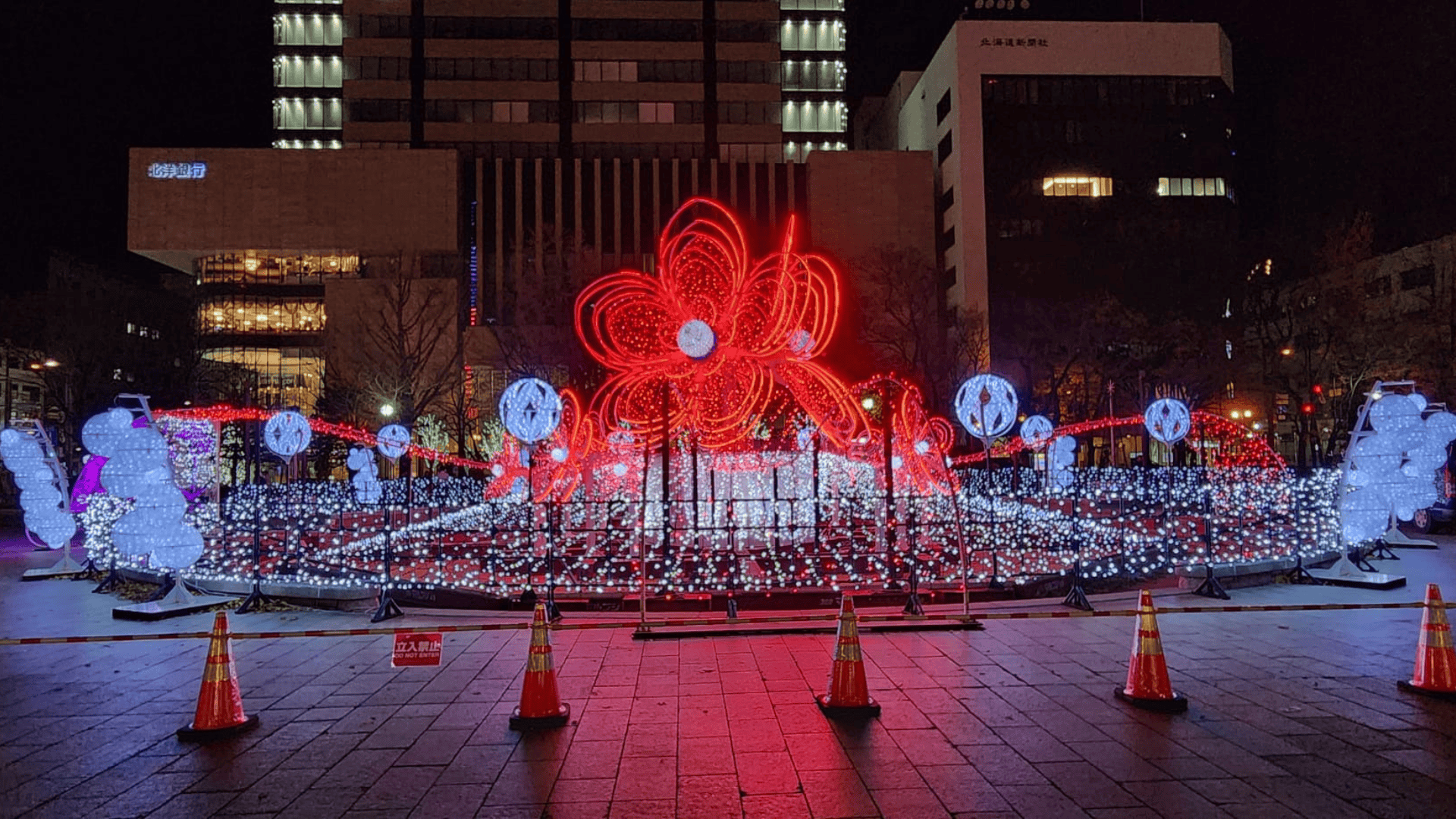 The Beauty of Sapporo's White Illumination - Rosas Viajeras