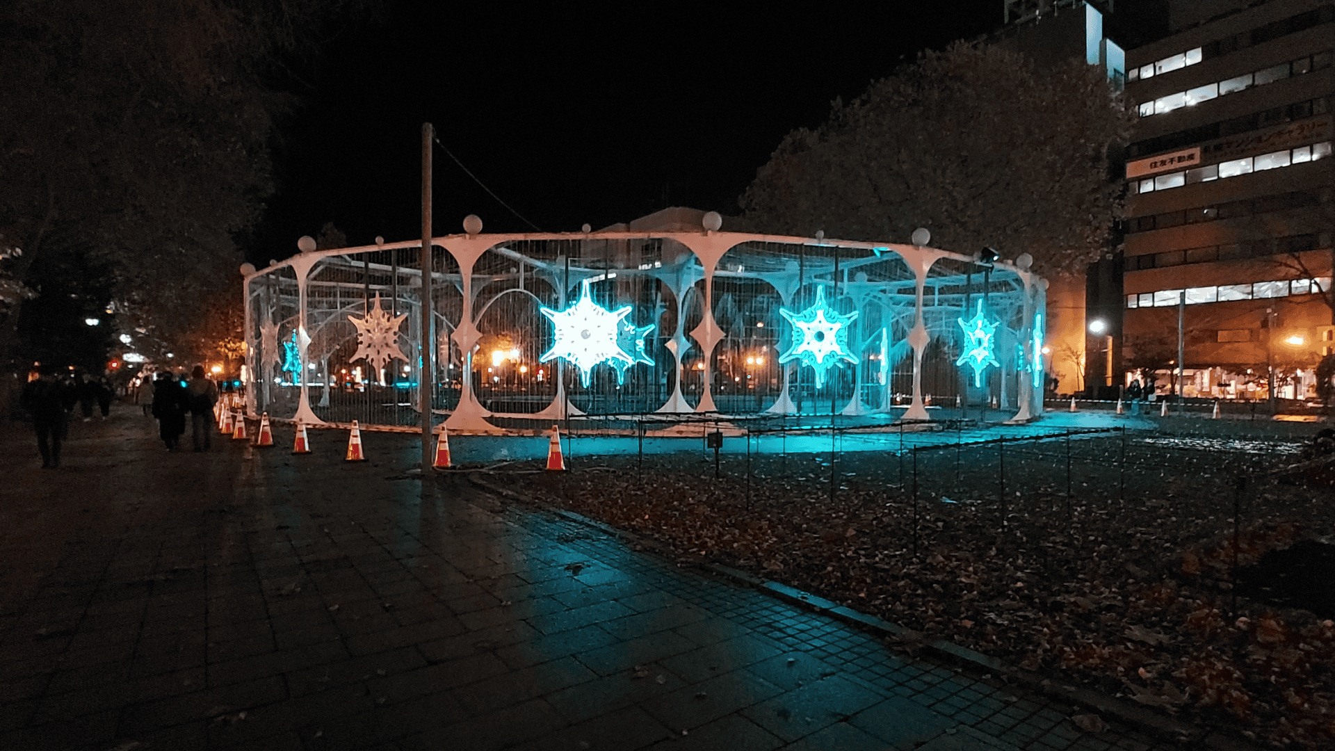 The Beauty of Sapporo's White Illumination - Rosas Viajeras